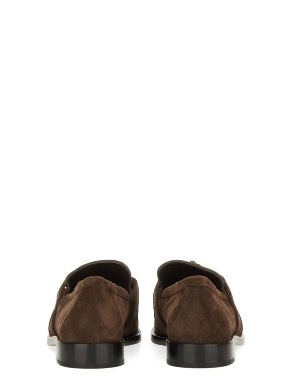 Bottega Veneta Astaire Calf Leather Loafers - Brown