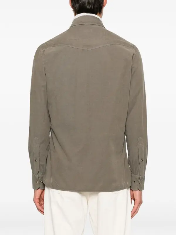 Brunello Cucinelli Cotton Shirt - Multicolor