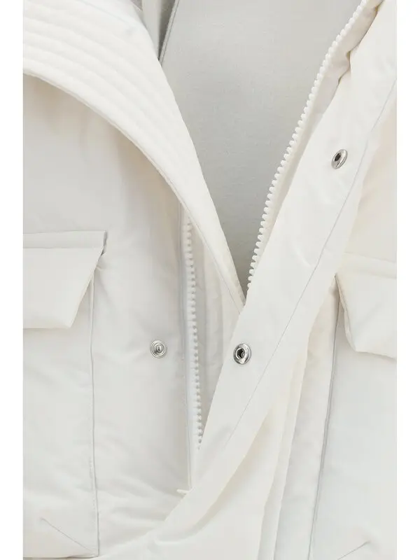 Sacai Double Padded Jacket With Zip Closure