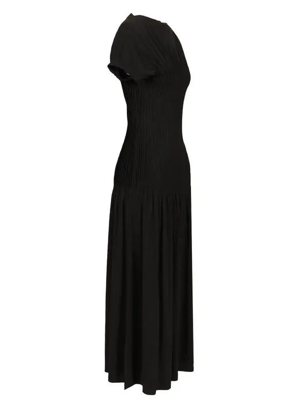 TOTEME Pleated Jersey Dress
