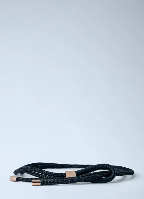 Max Mara Braided Leather Belt