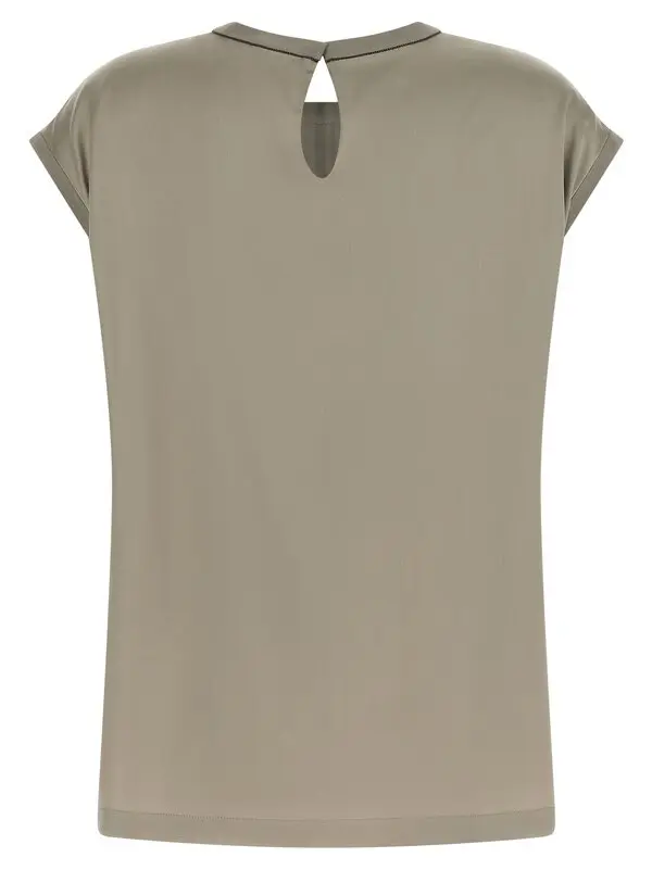 Brunello Cucinelli Satin Blouse