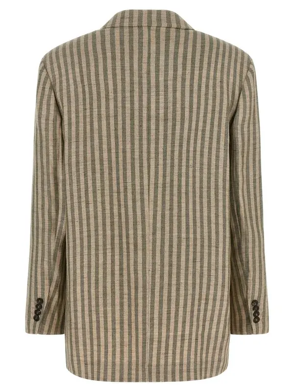Brunello Cucinelli Striped Blazer