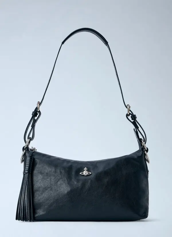 VIVIENNE WESTWOOD Emma Shoulder Bag - Black