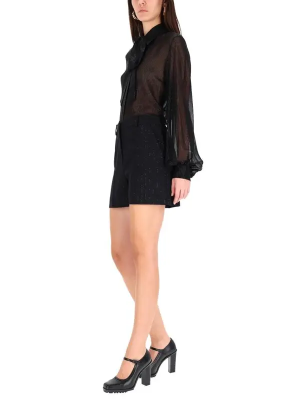 Max Mara Shorts Siberia - Black