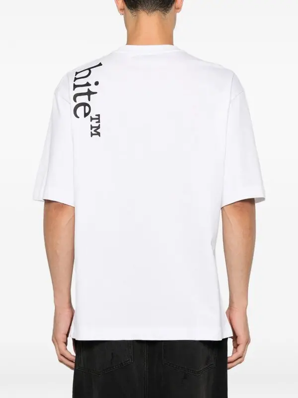 Off-White Vertical Bookish Skate Cotton T-shirt