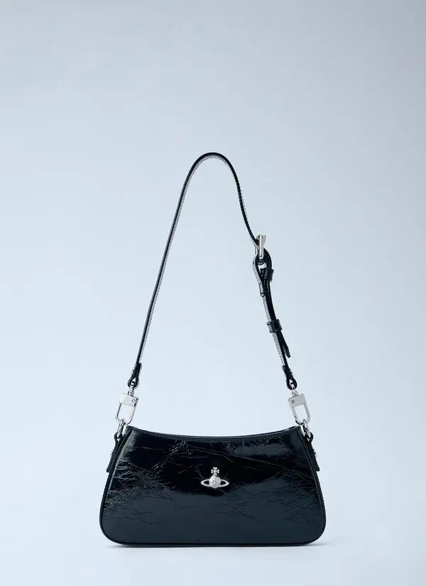 VIVIENNE WESTWOOD Tasha Shoulder Phone Bag - Black