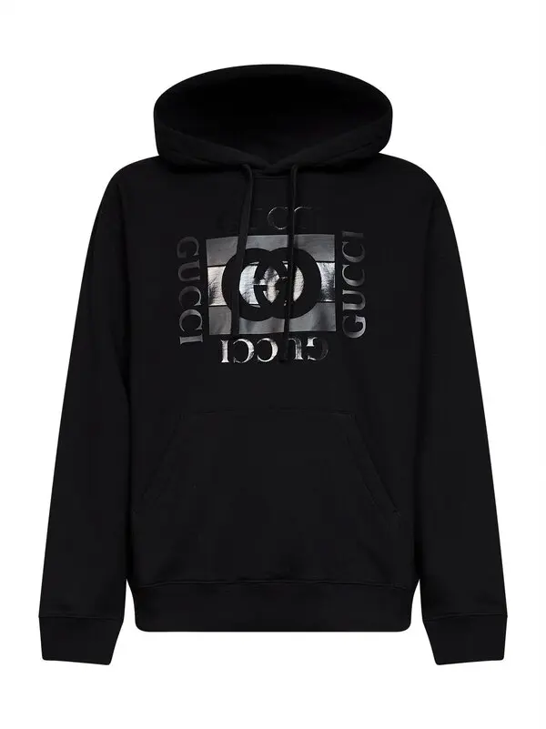 Gucci Cotton Jersey Hoodie - Multicolor