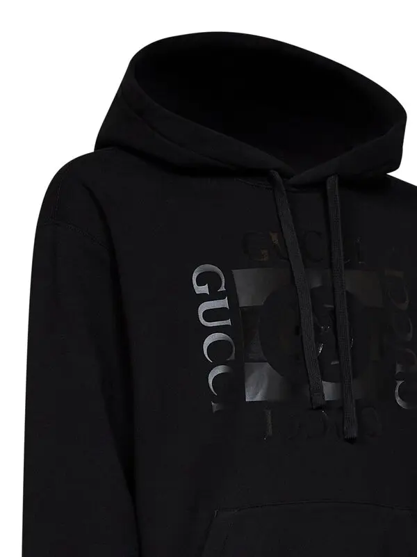 Gucci Cotton Jersey Hoodie - Multicolor