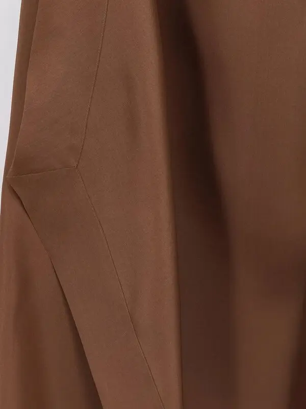Alberta Ferretti Silk Long Dress