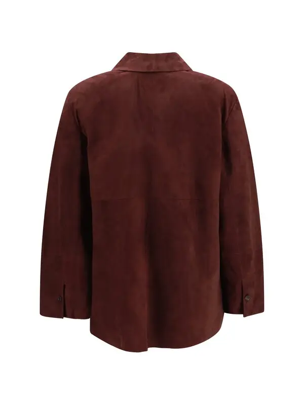 Max Mara S Gocce Suede Jacket