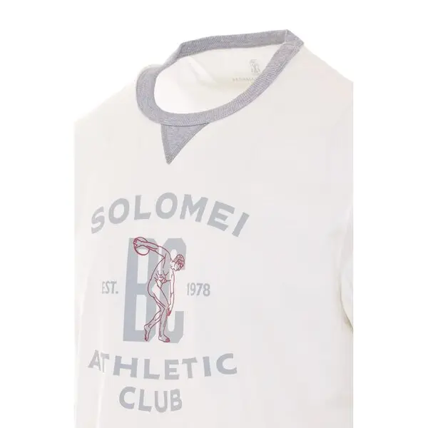 Brunello Cucinelli Logo T-shirt
