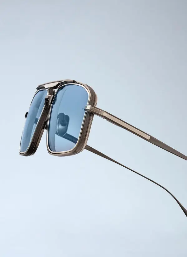 JACQUES MARIE MAGE Earl Sunglasses - Silver