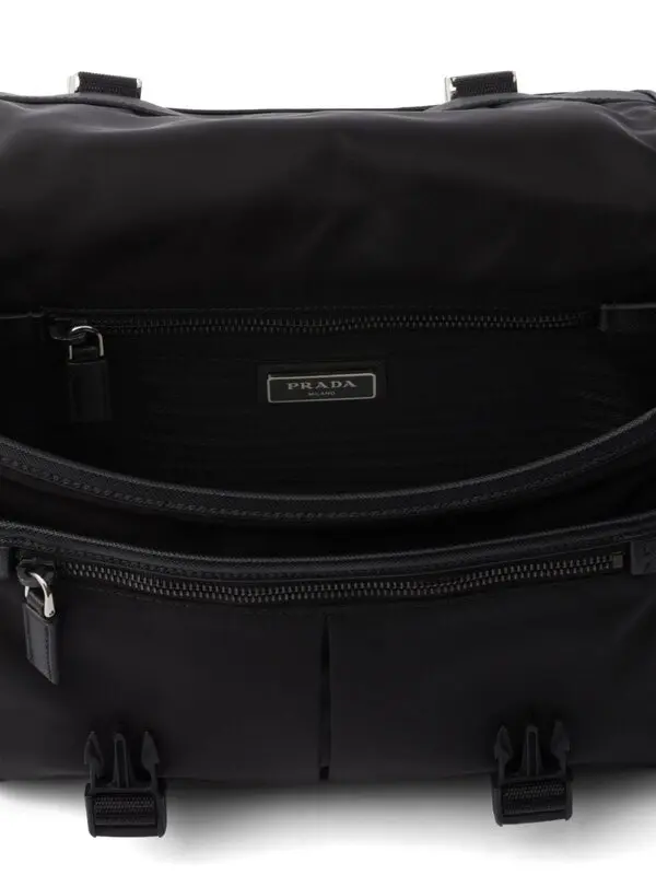 Prada Re-nylon And Saffiano Shoulder Bag