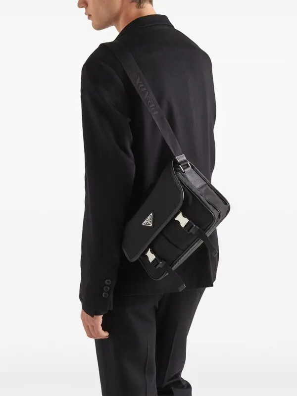 Prada Re-nylon And Saffiano Shoulder Bag