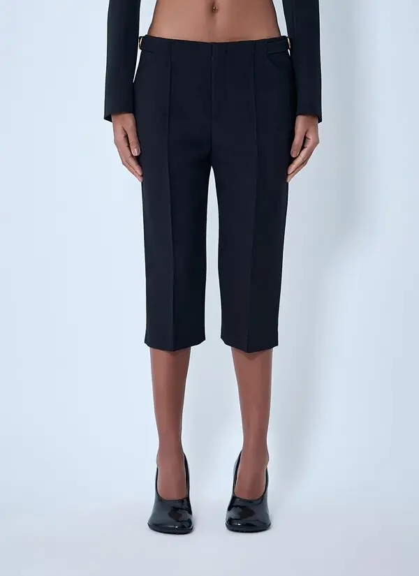 Chloé Cropped Tailored Pants - Black
