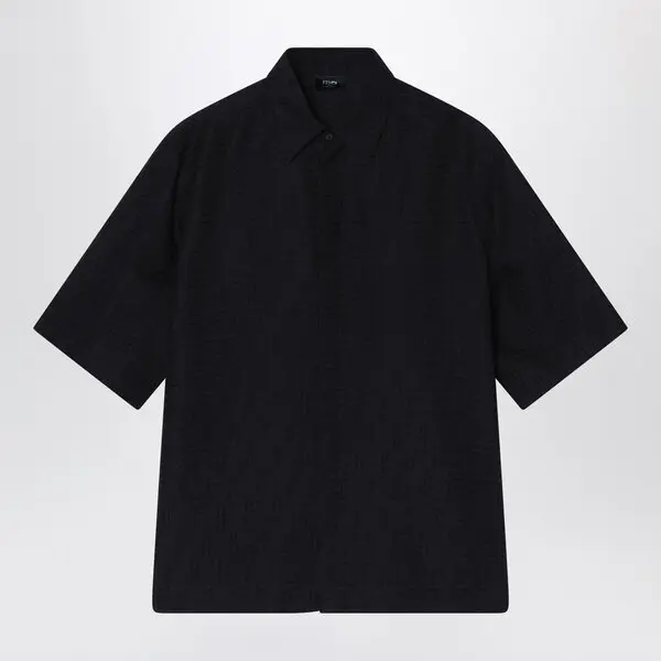 Fendi Ff Jacquard Linen Shirt