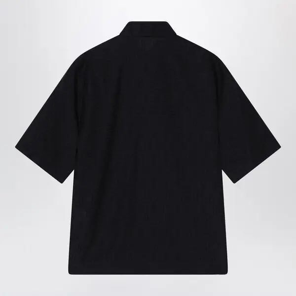 Fendi Ff Jacquard Linen Shirt