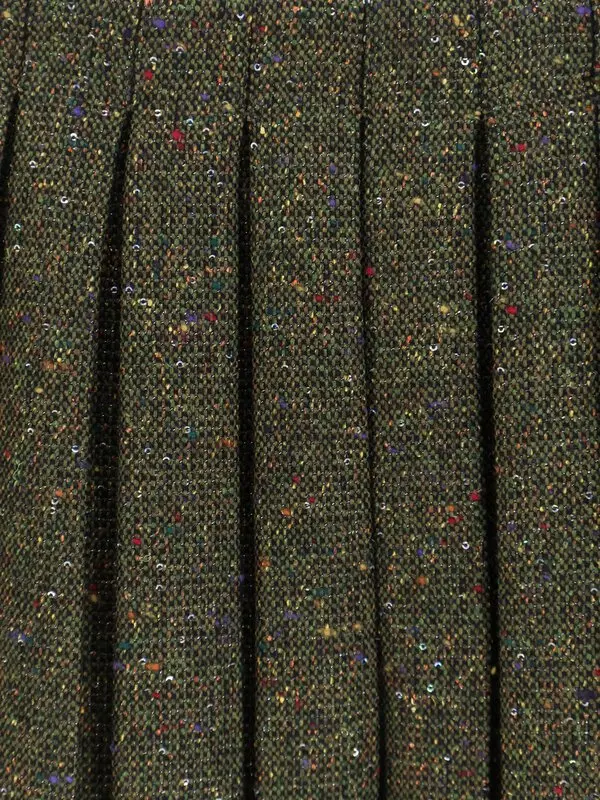Dior Pleated Mini Skirt