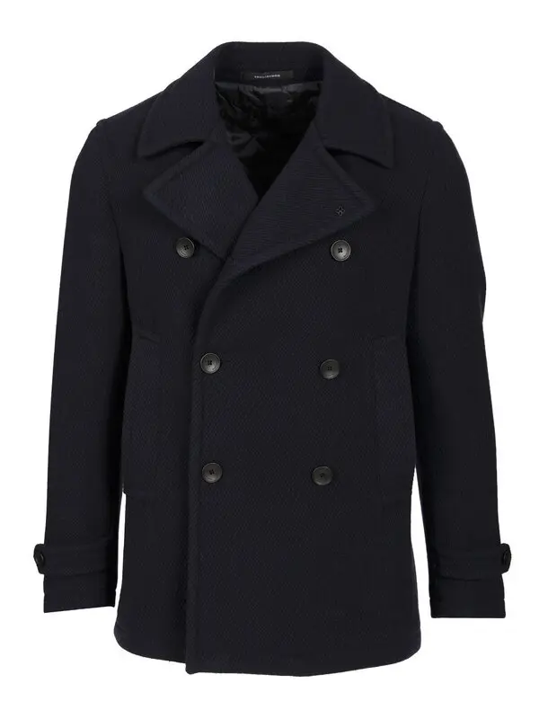 Tagliatore Double-breasted Monaco Jacket - Blue