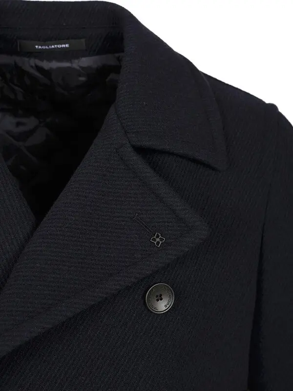 Tagliatore Double-breasted Monaco Jacket - Blue