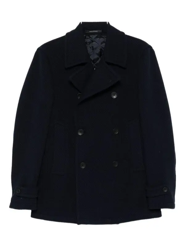 Tagliatore Double-breasted Monaco Jacket - Blue