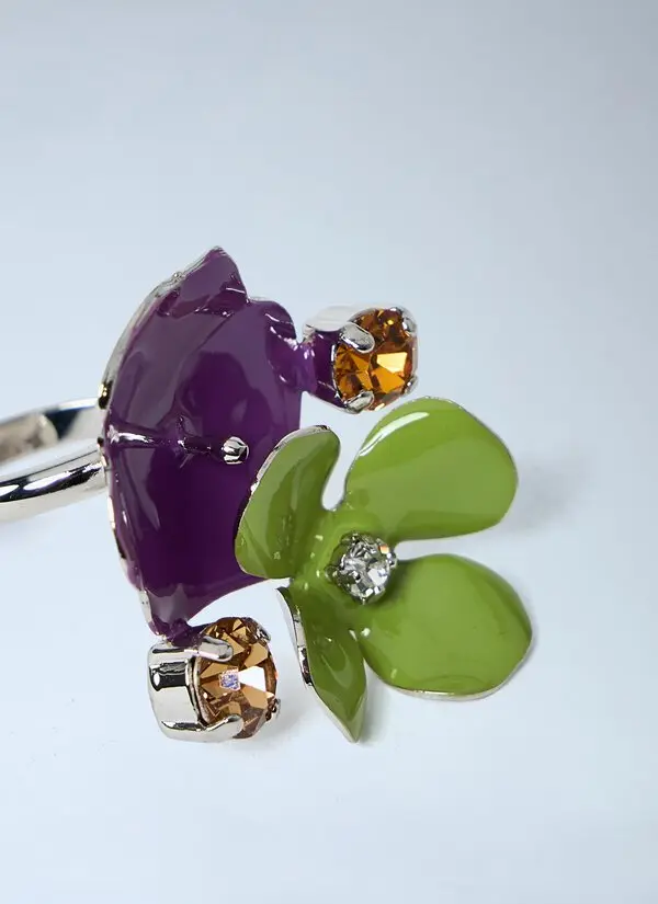 Marni Metal Flower Ring