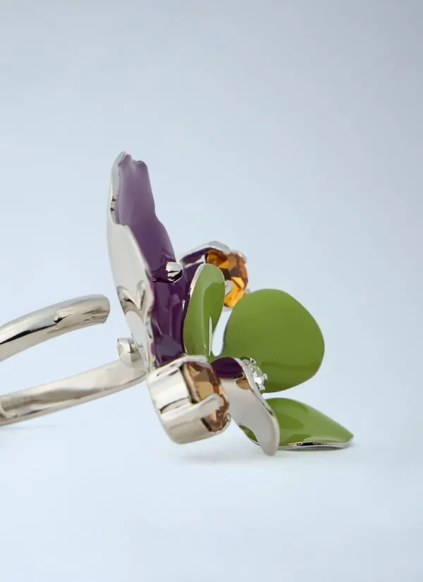 Marni Metal Flower Ring