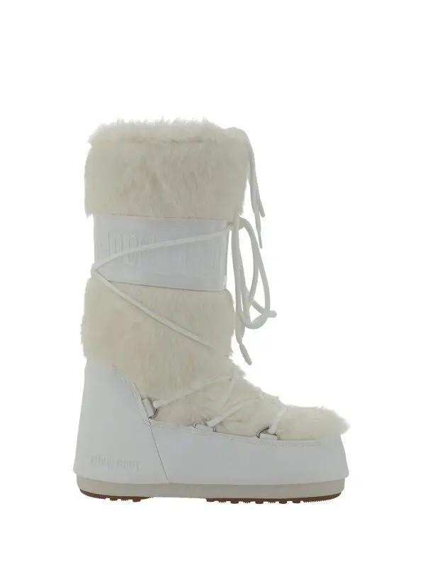 Moon Boot Icon Faux Fur Boots