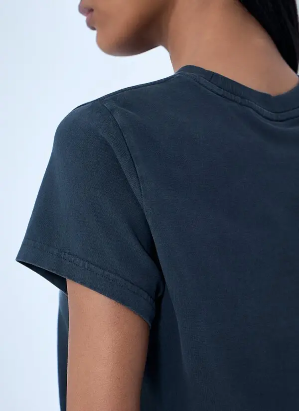 Alexander Wang Cotton Jersey Logo T-shirt