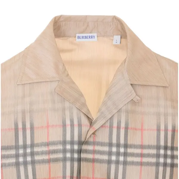 Burberry Faded Check Shirt