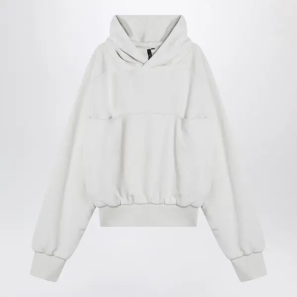 ENTIRE STUDIOS Ivory Hoodie In Cotton