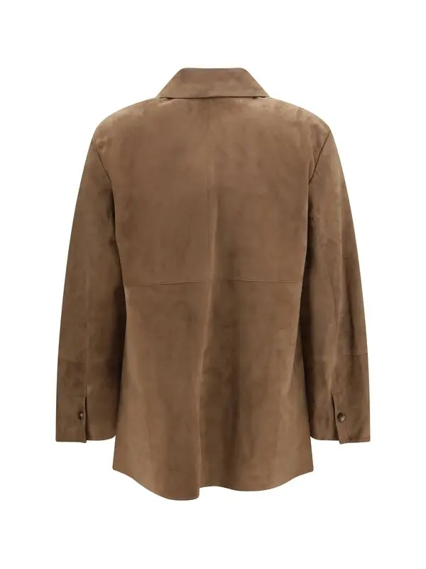 Max Mara S Gocce Suede Jacket