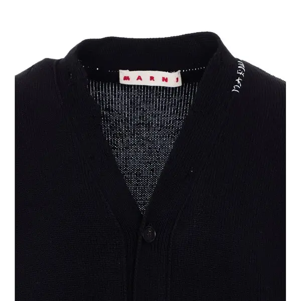 Marni Symbol Embroidered Cardigan