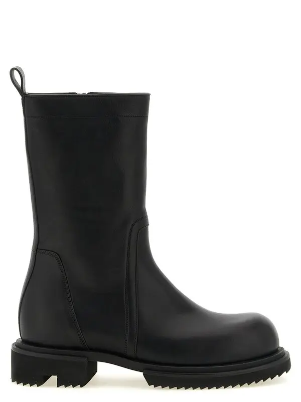 Rick Owens Creeper Gabe' Ankle Boots - Black