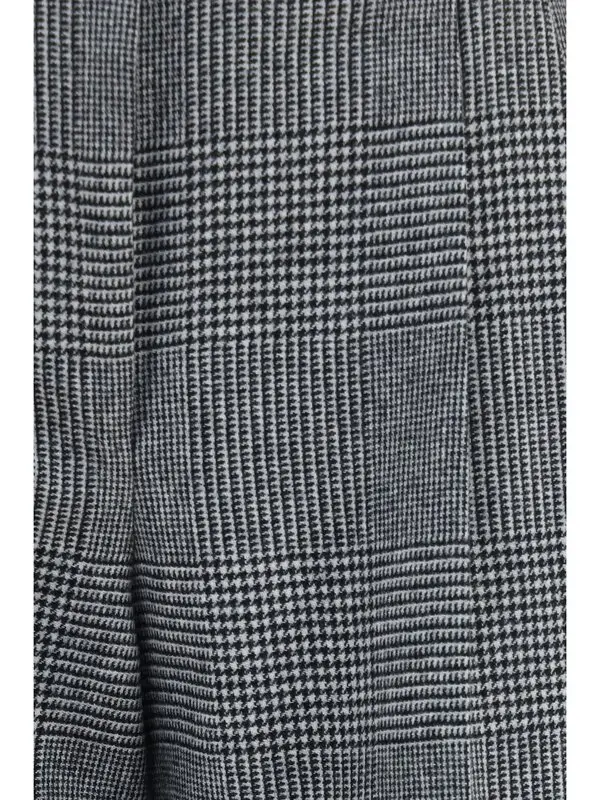Dolce & Gabbana Prince Of Wales Tailored Pants - Gray