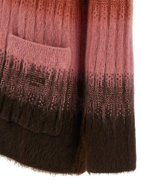 Fendi Vanisé Knit Cardigan - Multicolor