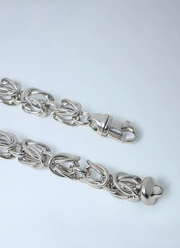 TOTEME Byzantine Link Statement Collar Necklace