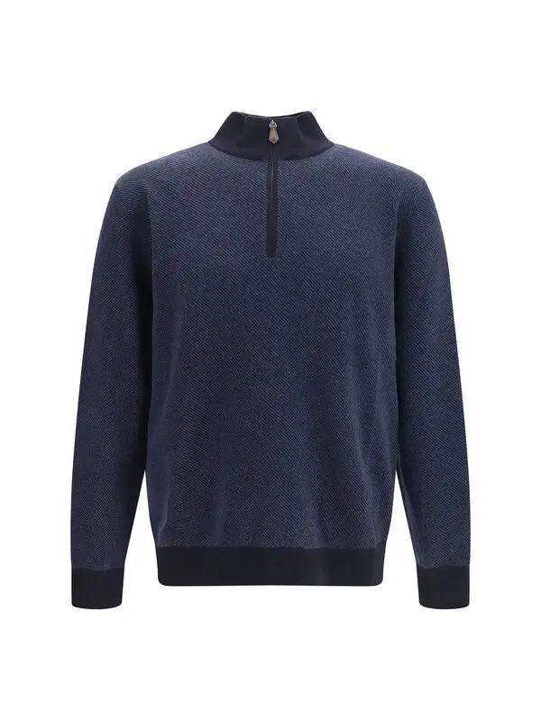 Loro Piana Roadster Cashmere Sweater - Blue
