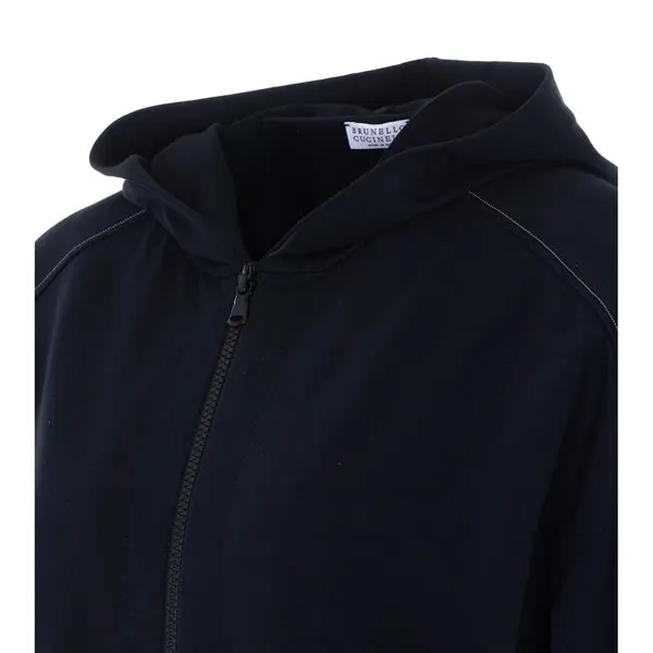 Brunello Cucinelli Track Jacket With Shiny Trims