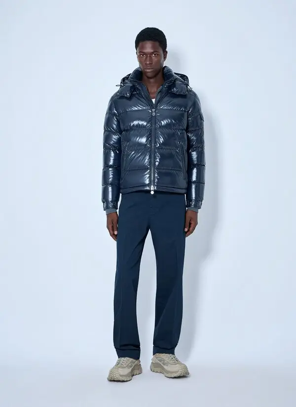 Moncler Maya Hooded Short Down Jacket