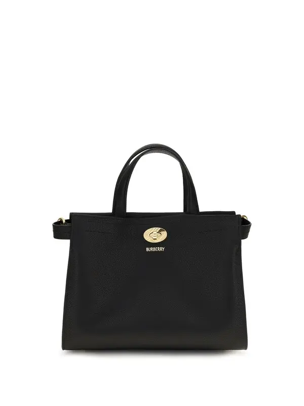 Burberry Mini Cotswolds Check Top Handle Bag
