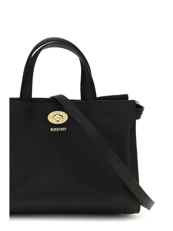 Burberry Mini Cotswolds Check Top Handle Bag
