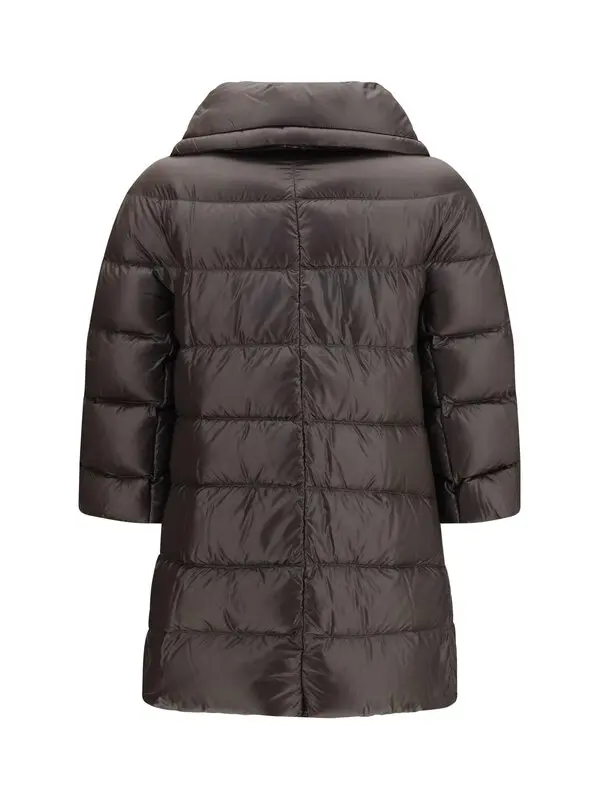 Herno Midi Down Jacket - Gray