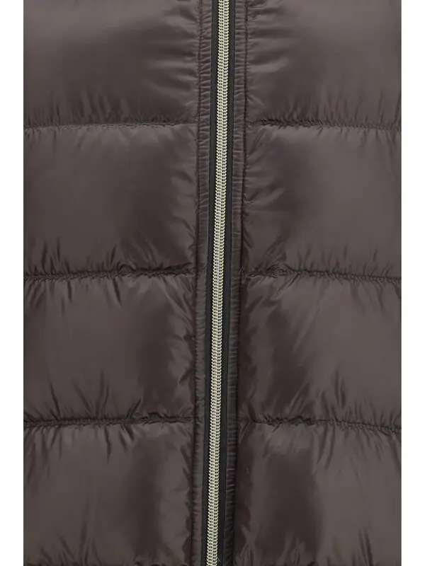 Herno Midi Down Jacket - Gray