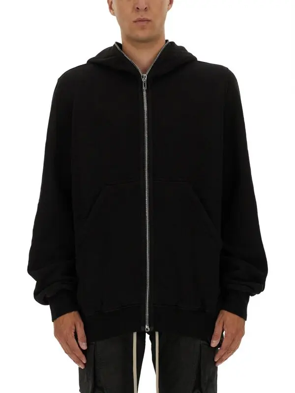 Rick Owens Jumbo Gimp Hoodie - Black