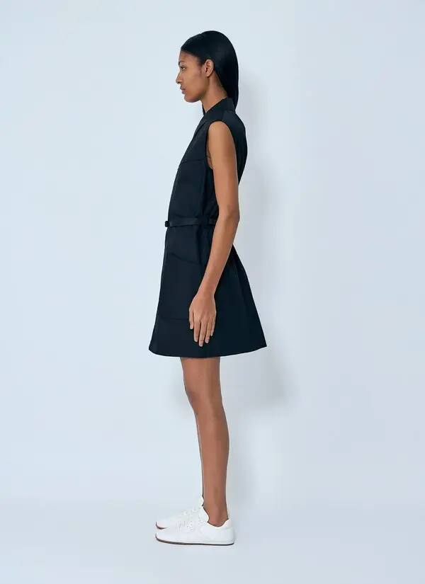 Prada Re-nylon Belted Mini Dress