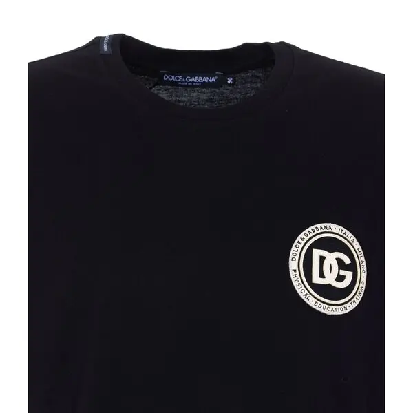 Dolce & Gabbana Dg Logo Patch T-shirt