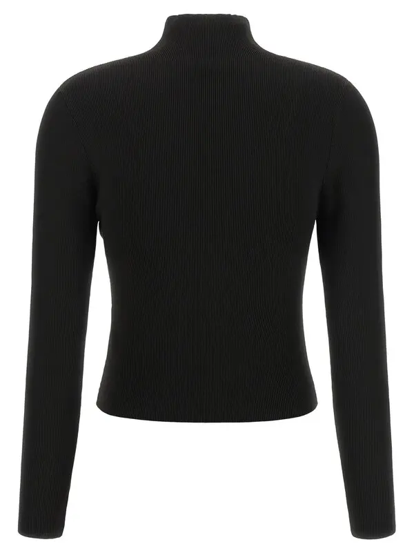 Alexander Wang Ribbed Sweater With Logo