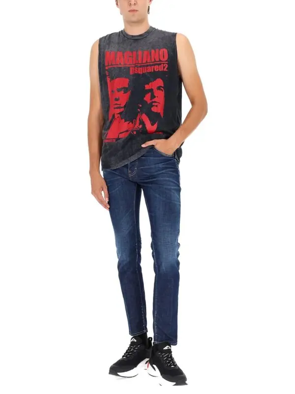 Dsquared2 X Magliano T-shirt - Gray
